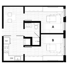 Floor Plans Of Apartments Near UofA