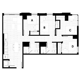 Floor Plans Of Apartments Near UofA
