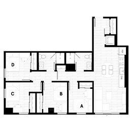 Floor Plans Of Apartments Near UofA