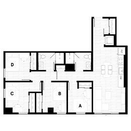 Floor Plans Of Apartments Near UofA