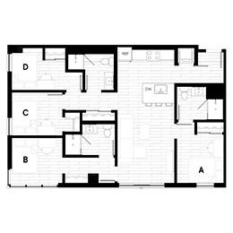 Floor Plans Of Apartments Near UofA