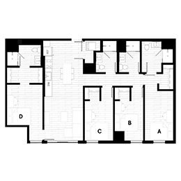 Floor Plans Of Apartments Near UofA